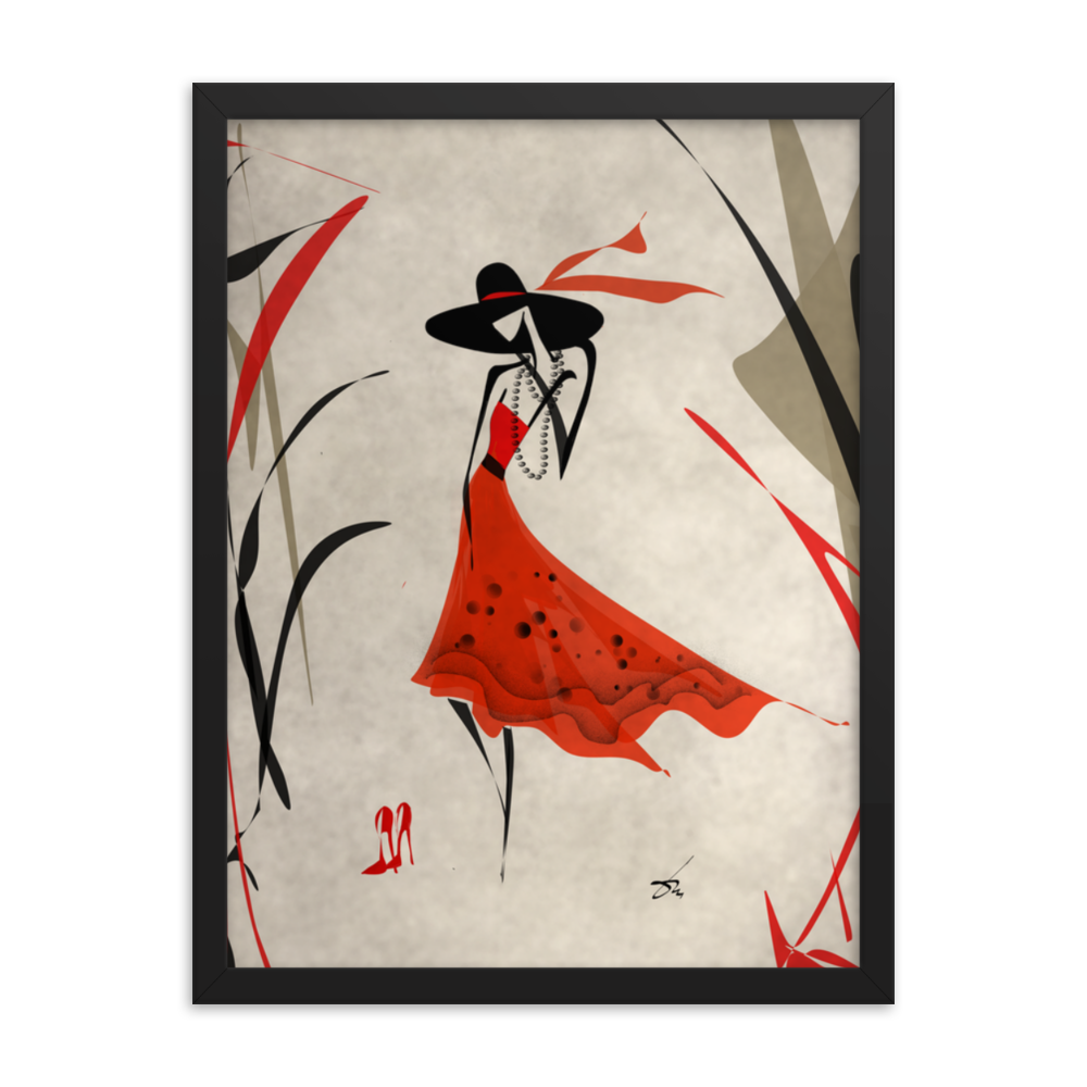 Red Dress – Feel The Line